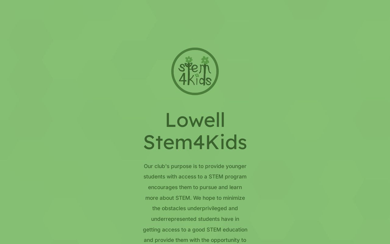 Lowell Stem4Kids